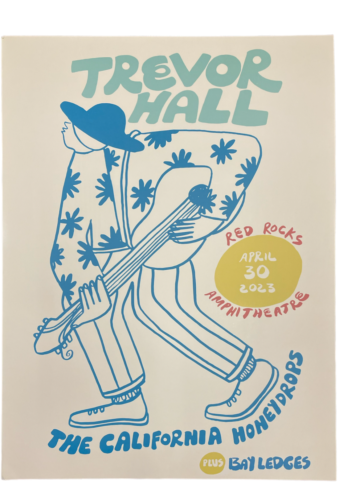 Red Rocks 2023 Poster – Trevor Hall Store